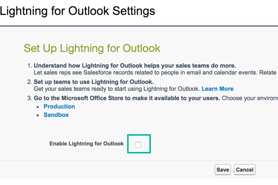 A quick guide to setting up Lightning for Outlook | sf9to5