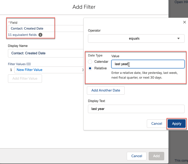 How to Filter by Date in Lightning Dashboard Components | sf9to5