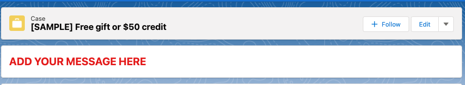 How to display a warning message on a record | sf9to5
